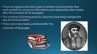 evolution of communication | PPTX