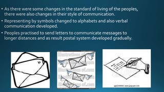 evolution of communication | PPTX