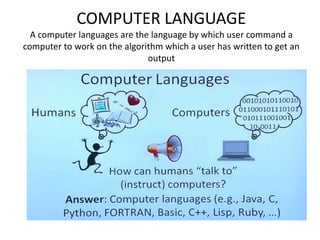 Computer Language | PPT