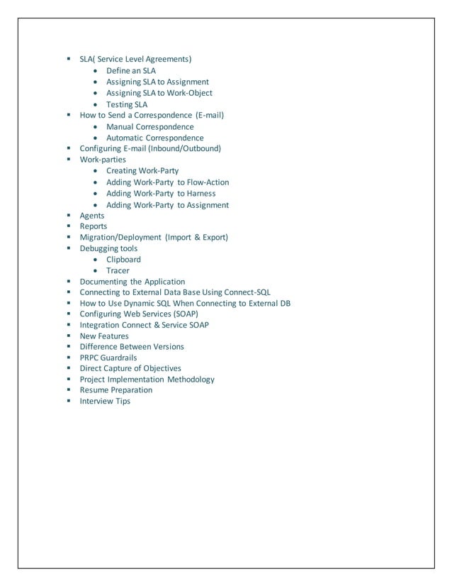 Pega prpc tutorials for beginners | DOCX | Programming Languages | Computing