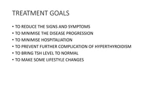CASE PRESENTATION ON HYPERTHYROIDISM | PPTX