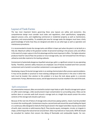 Storage Tank Farms Layout and Piping | PDF | Business | Business and ...