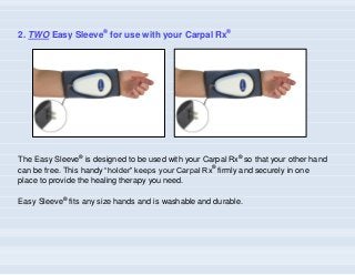 Carpal Rx Premium Plus Package for Treating Carpal Tunnel Syndrome