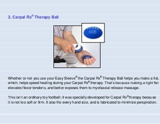 Carpal Rx Premium Plus Package for Treating Carpal Tunnel Syndrome