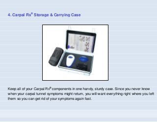 Carpal Rx Premium Plus Package for Treating Carpal Tunnel Syndrome