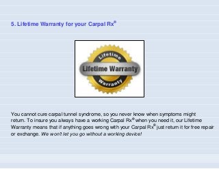 Carpal Rx Premium Plus Package for Treating Carpal Tunnel Syndrome