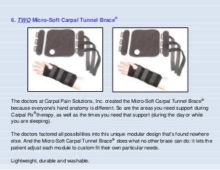 Carpal Rx Premium Plus Package for Treating Carpal Tunnel Syndrome
