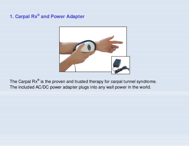 Carpal Rx Premium Plus Package for Treating Carpal Tunnel Syndrome