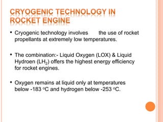 Cryogenic engine ppt | PPTX