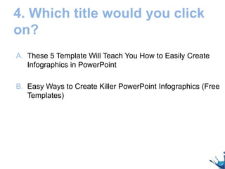 Titles, Snippets and How to Increase CTR | PPTX | Social Networking ...