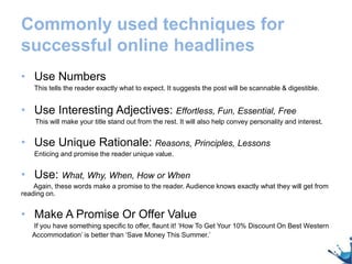 Titles, Snippets and How to Increase CTR | PPTX | Social Networking ...