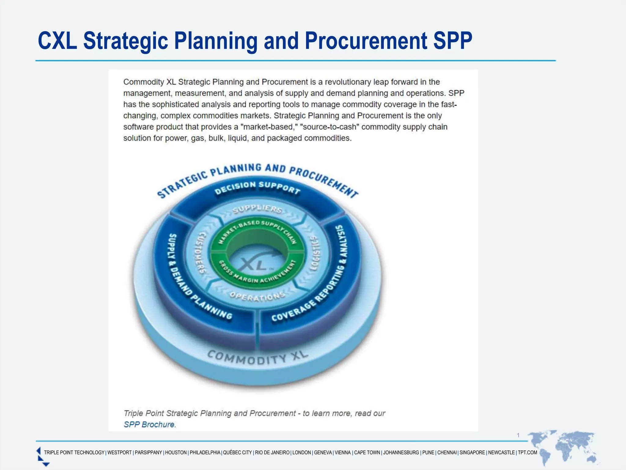 CXL Strategic Planning Procurement | PPTX | Business | Business and Finance