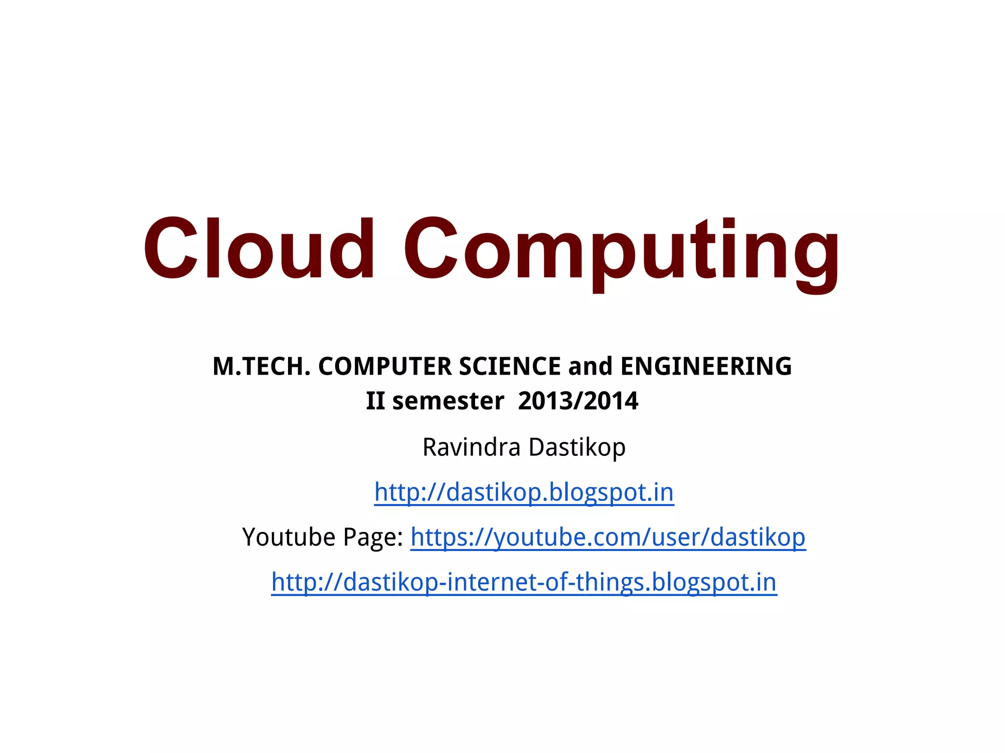 Cloud Computing And Service Oriented Architecture Soa Pdf Cloud Computing Internet