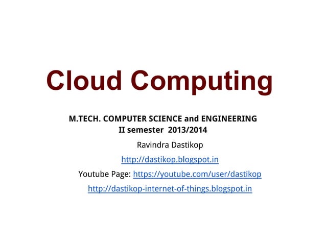 Cloud Computing And Service Oriented Architecture Soa Pdf Cloud