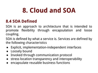 Cloud Computing and Service oriented Architecture (SOA) | PDF