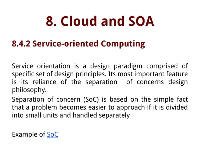Cloud Computing and Service oriented Architecture (SOA) | PDF | Cloud ...