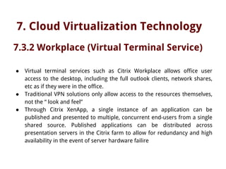 cloud virtualization technology | PDF | Cloud Computing | Internet