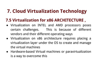 cloud virtualization technology | PDF | Cloud Computing | Internet