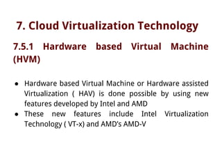 cloud virtualization technology | PDF | Cloud Computing | Internet