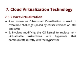 cloud virtualization technology | PDF | Cloud Computing | Internet