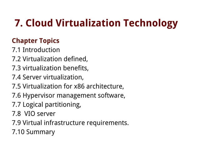 cloud virtualization technology | PDF | Cloud Computing | Internet