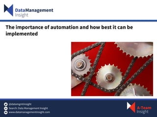 Data lineage – how to ensure you can deliver the right information, to ...