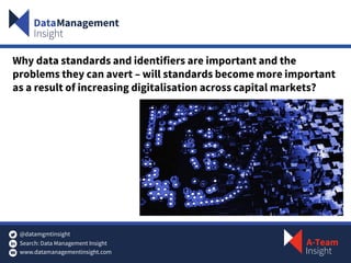 Data Standards – progress and case studies | PDF