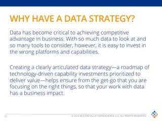8 Steps to Creating a Data Strategy | PDF