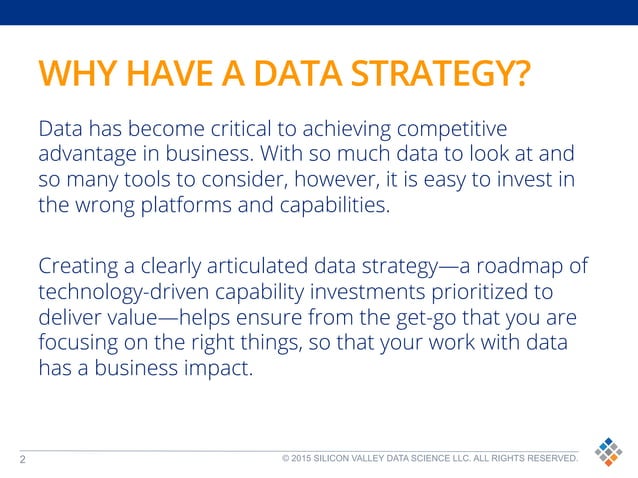 8 Steps to Creating a Data Strategy | PPT