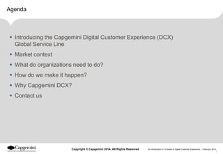 An Introduction in 10 slides to Digital Customer Experience | PDF