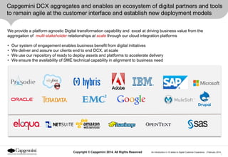 An Introduction in 10 slides to Digital Customer Experience | PDF