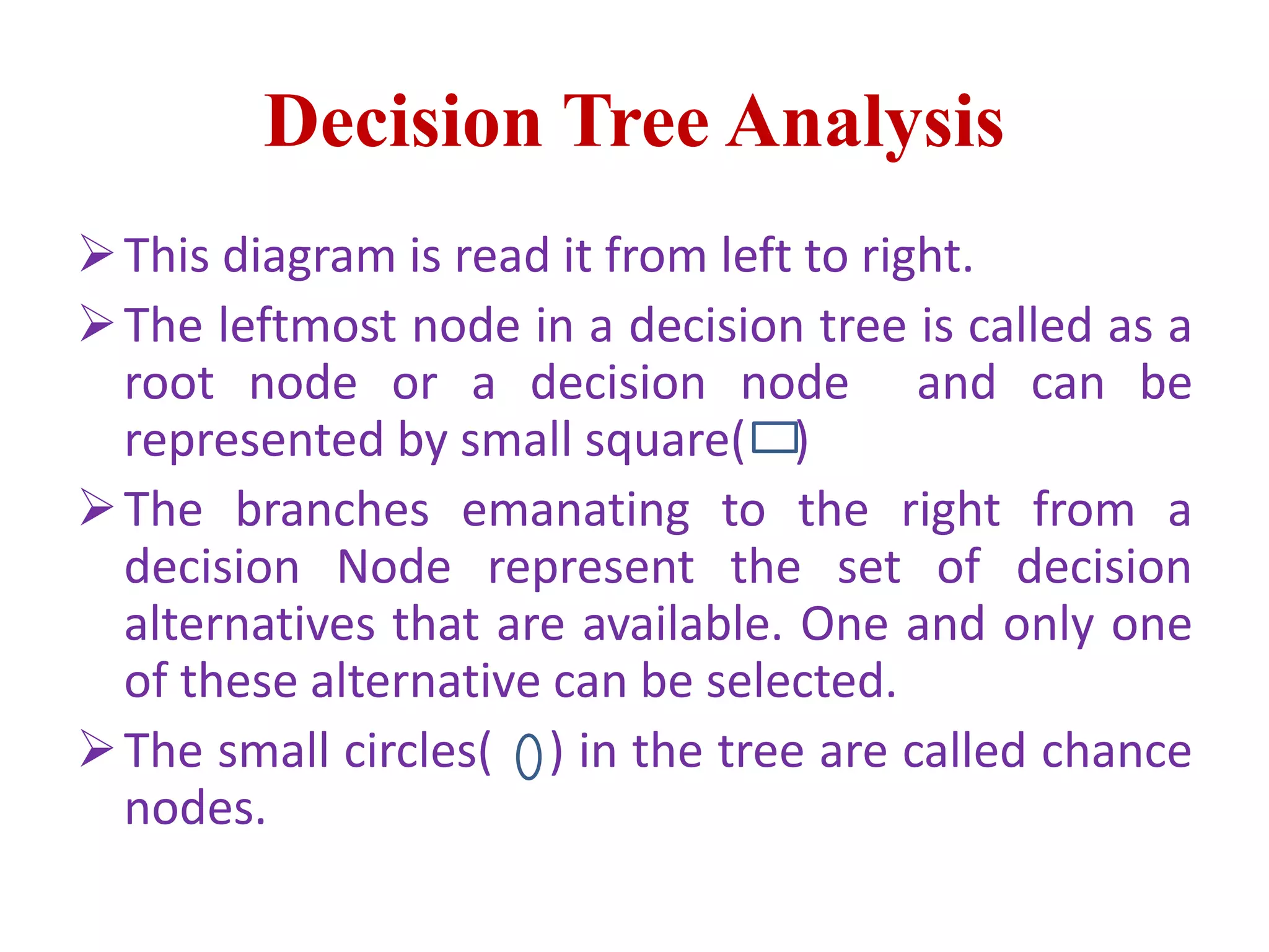 Decision Tree Analysis | PPTX | Business | Business and Finance