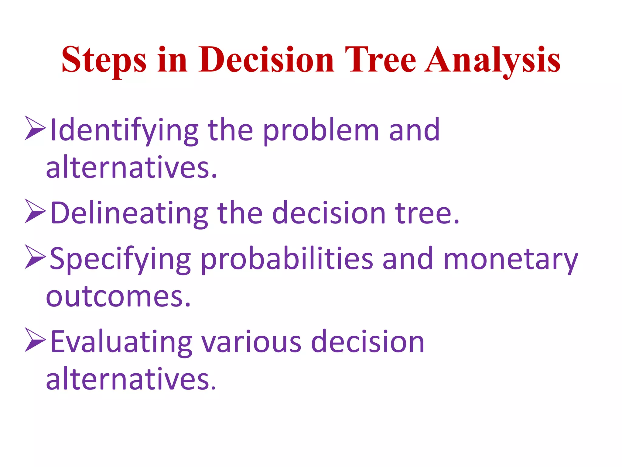 Decision Tree Analysis | PPTX | Business | Business and Finance