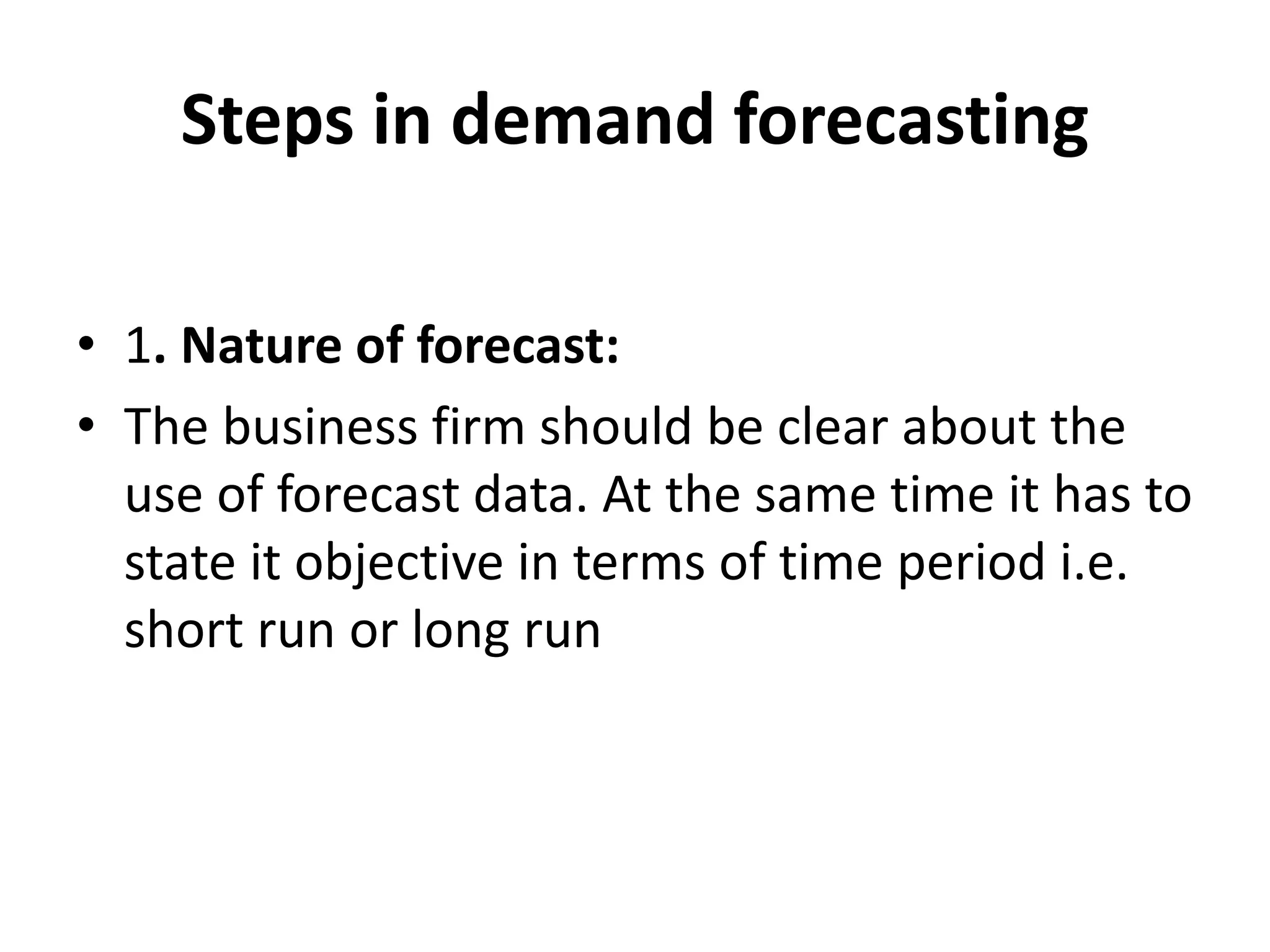 Slideshare Demand Analysis –Demand Forecasting.ppt