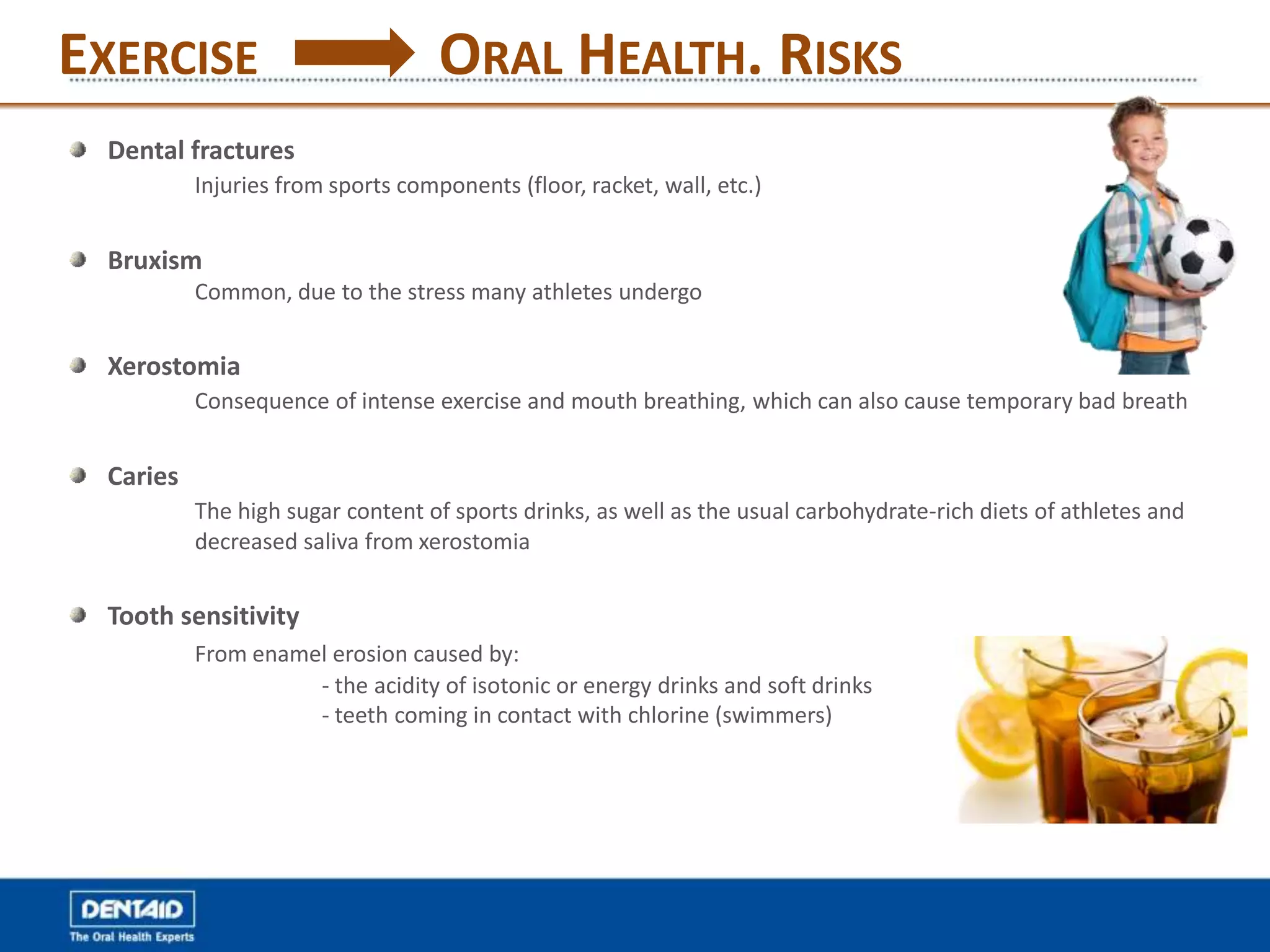 Exercise and oral health | PPTX