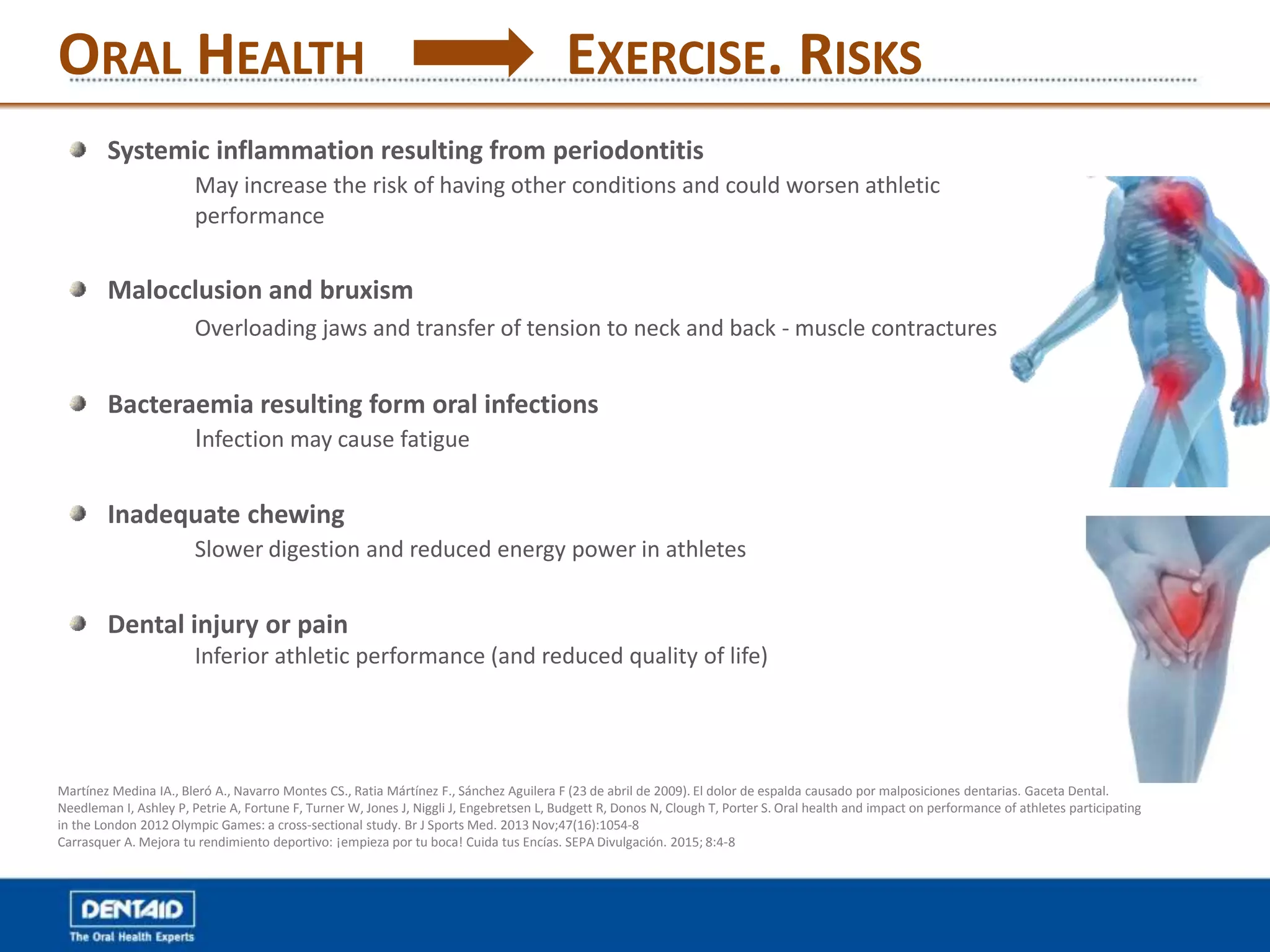 Exercise and oral health | PPTX