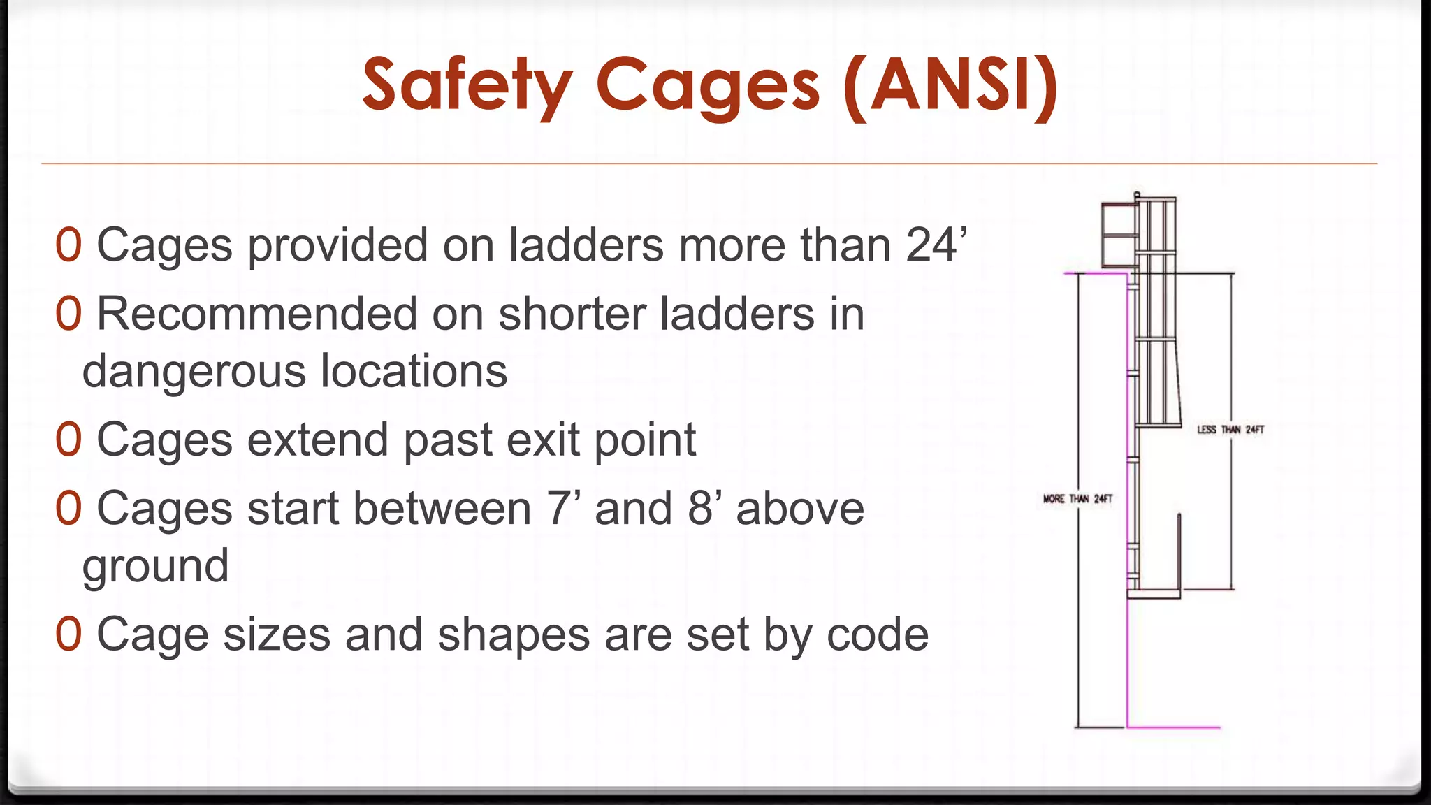 OSHA, ANSI Design Criteria for Access Roof Ladders | PPTX