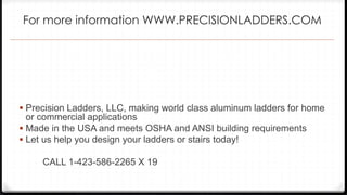 OSHA, ANSI Design Criteria for Access Roof Ladders | PPTX