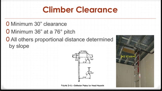 OSHA, ANSI Design Criteria for Access Roof Ladders | PPTX