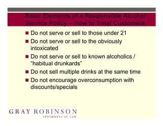 Slideshare Developing A Socially Responsible Alcohol Policy | PPT