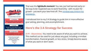 Discover the 3 A’s Strategy to Become Unstoppable | PDF