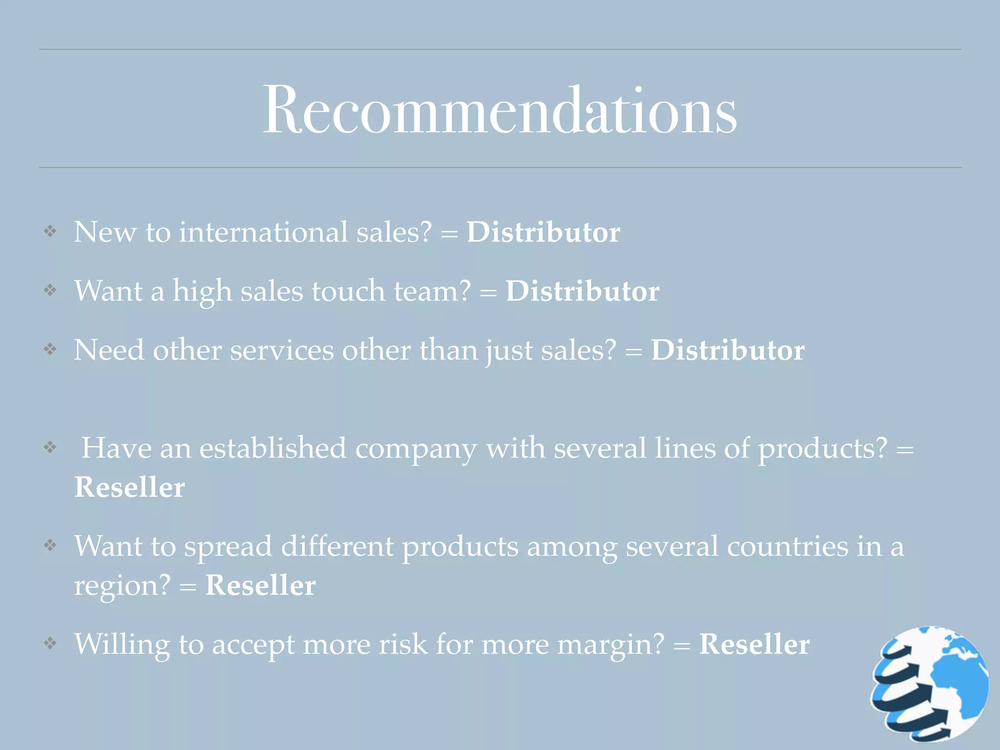 The Differences Between Distributor vs. Resellers | PDF