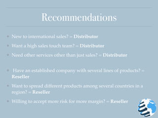 The Differences Between Distributor vs. Resellers | PDF