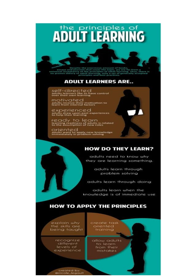 Principles of Adult Learning Infogrraphic | PDF