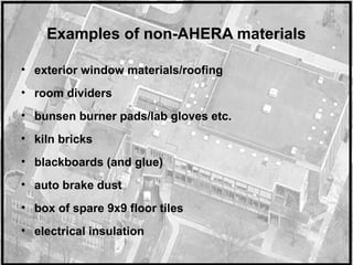 AHERA Designated Person Training Course | PPT