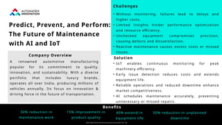 Driving Efficiency in Manufacturing through Automation | PPTX