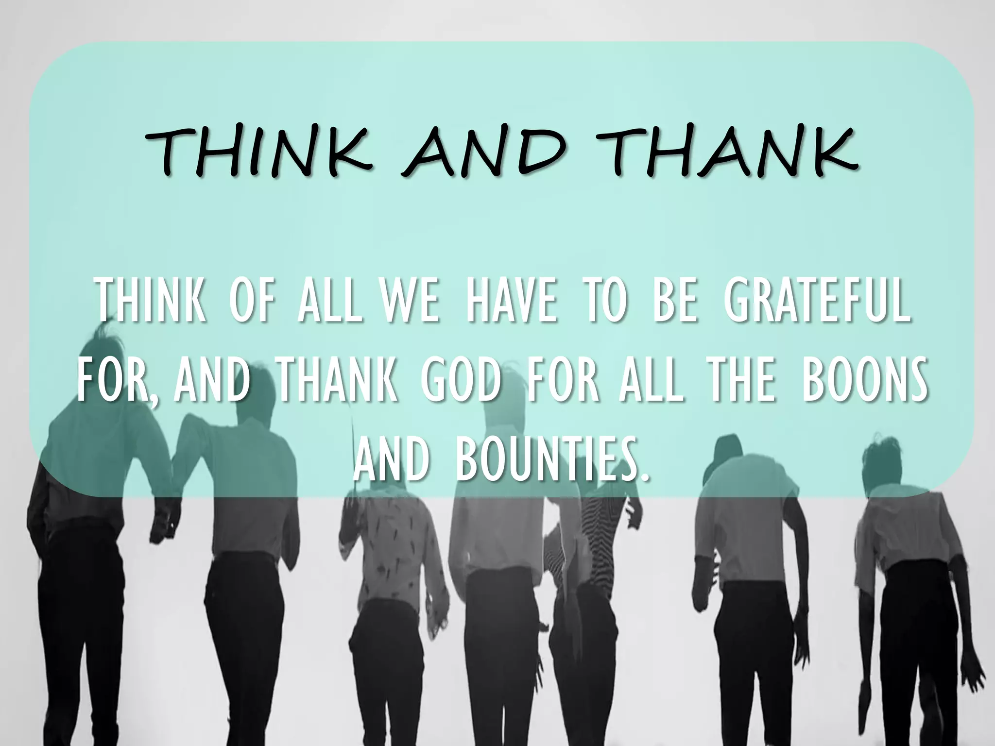 How to count your blessings | PPT