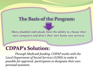 Slideshareedits lennon cdpap main presentation | PPT