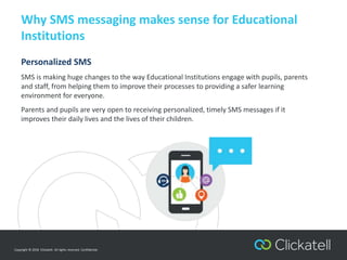 How SMS marketing can benefit educational institutions | PPT