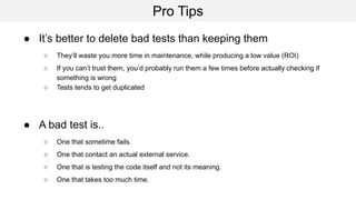Effective Unit Testing | PPT